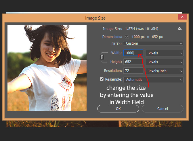 How To Crop And Resize Images In Photoshop PSD Stack