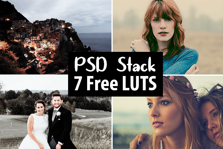 Free Coloring LUTs Sample Pack - PSD Stack