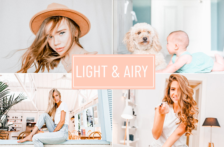 Free Light and Airy Presets For Classic & Mobile - PSD Stack