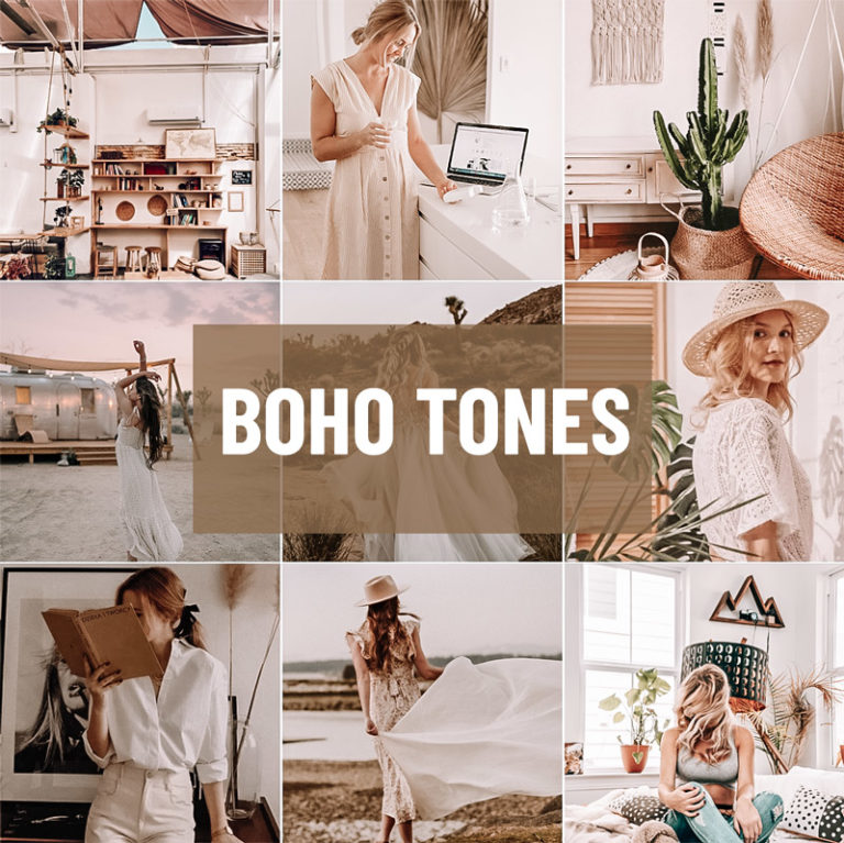 Bohemian Tones - PSD Stack