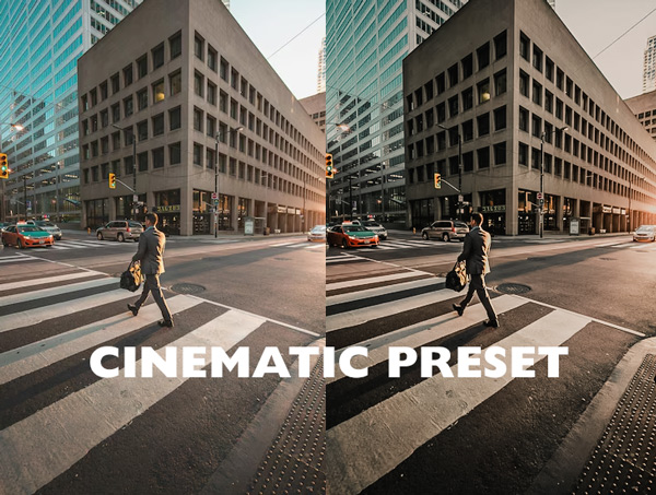 Free Cinematic Preset Desktop & Mobile - PSD Stack