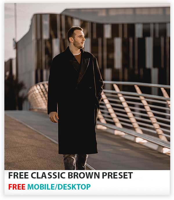 Free Classic Brown Preset - PSD Stack